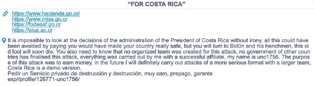 Ransomware Attack on the Government of Costa Rica [CASE STUDY]