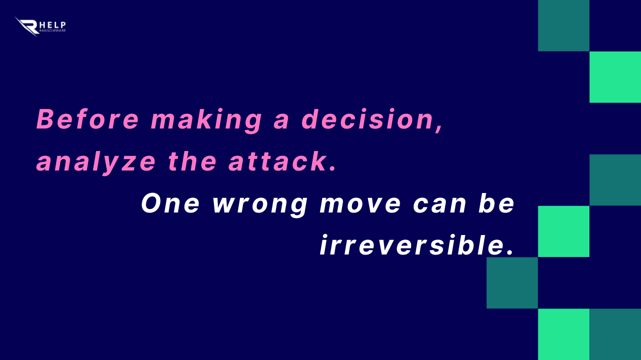 Mistakes when removing ransomware and how to do it safely.